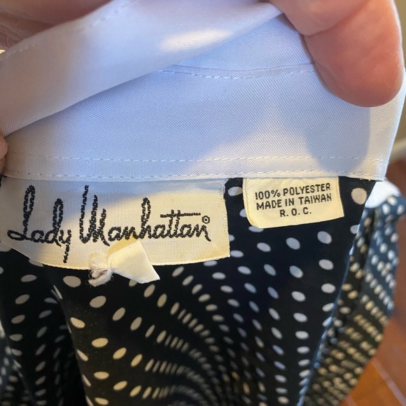Lady Manhatten | Tops | Vintage Lady Manhattan Blouse | Poshmark